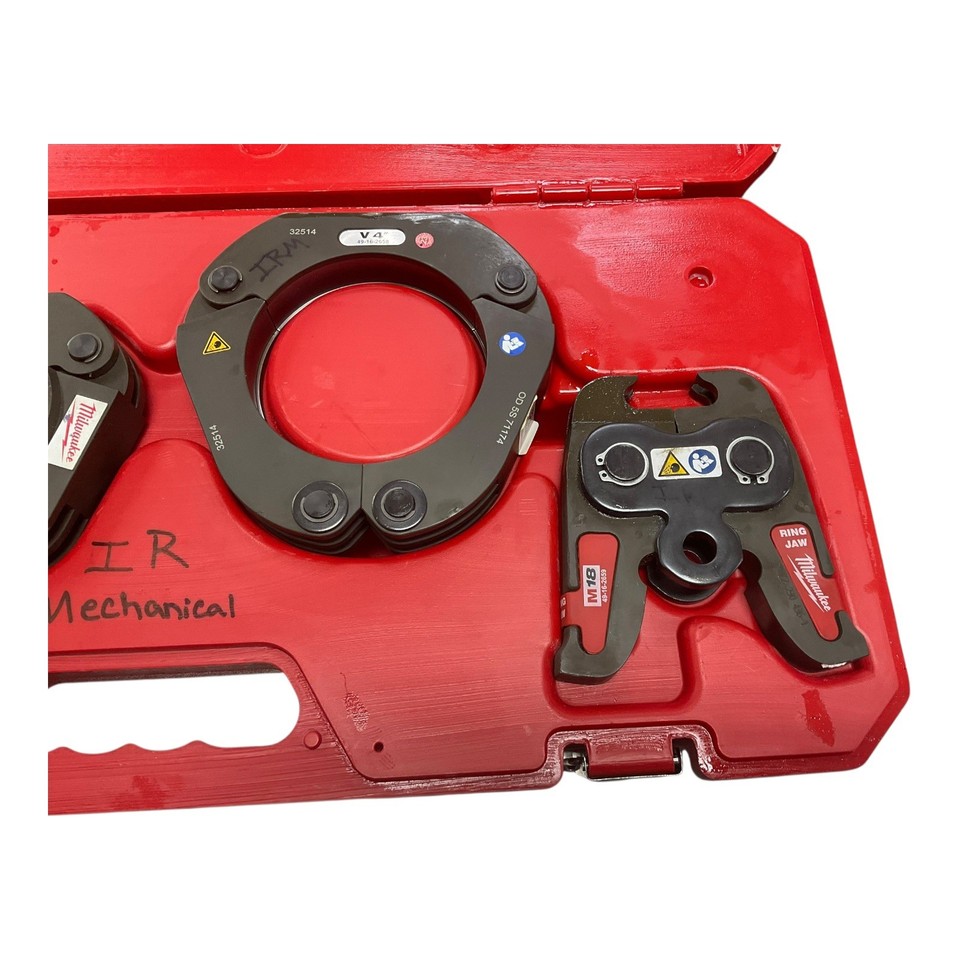 MILWAUKEE 49-16-2690 M18 FORCE LOGIC PROPRESS RINGS 2 1/2" , 3", & 4 ...