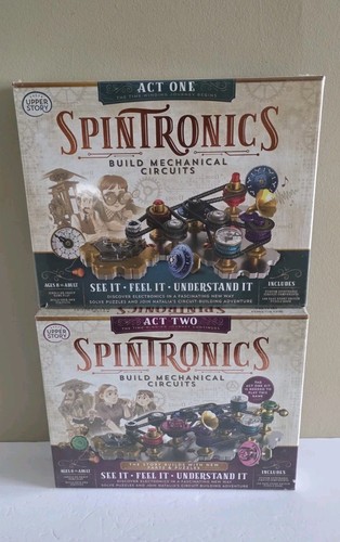 Spintronics Act One & Two Build Mechanical Circuit Learning Game SEALED ...
