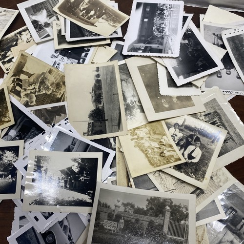 Lot of 100+ Random Old JUNK Photos - Original Black & White Vintage ...