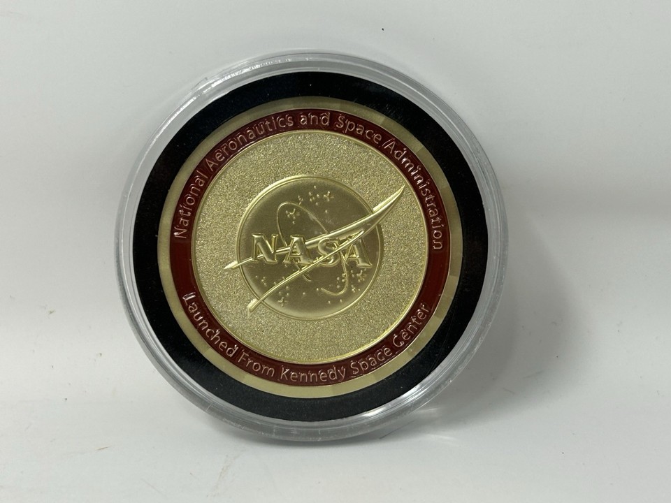 SpaceX Crew-10 NASA Human Space Flights Dragon Challenge Coin Medal | eBay