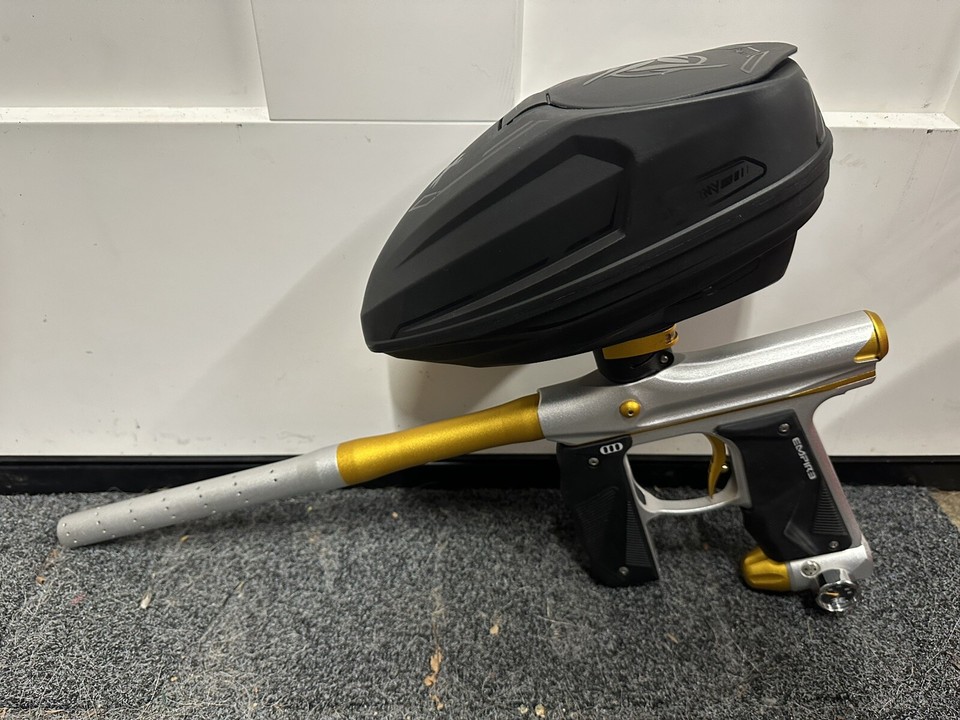 Empire Invert Mini GS With 2 Piece Barrel And HK Army Sonic Loader ...