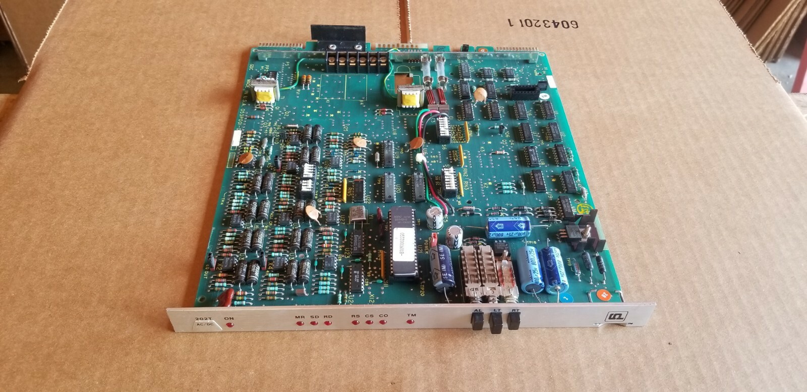 General DataComm GDC Model 202T Silver Face Plate | eBay