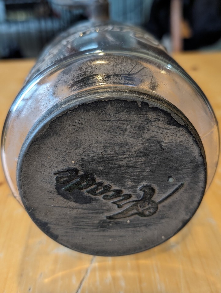 Arcade Crystal # 3 Wall Mount Cast Iron Coffee Grinder Original Parts ...