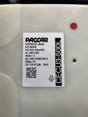 PACCAR Cab Control Module Q21-1128-102 | eBay