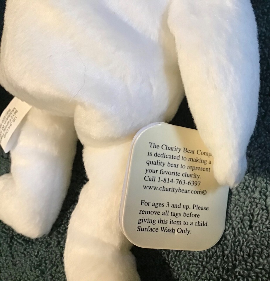 AIDS Awareness 9” Bear, Charity Bear Company | eBay