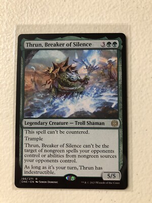Thrun, Breaker Of Silence NON FOIL Phyrexia All Will Be One MTG Magic ...