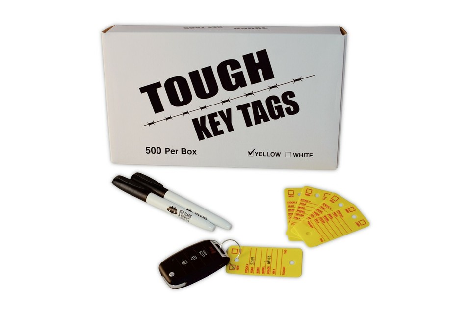 Car Dealer Key Tags, Tough Poly Rigidene Style, 500 Survivor Style ...