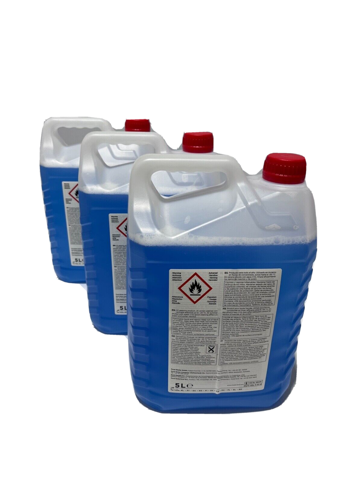 Genuine Ford/Omnicraft Screen Wash - Ready Mixed (15Lts) x3 5L ...