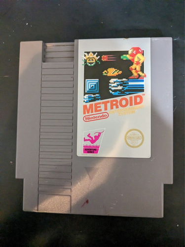 Metroid NES (Nintendo Entertainment System, 1987) Cart Only Tested | eBay