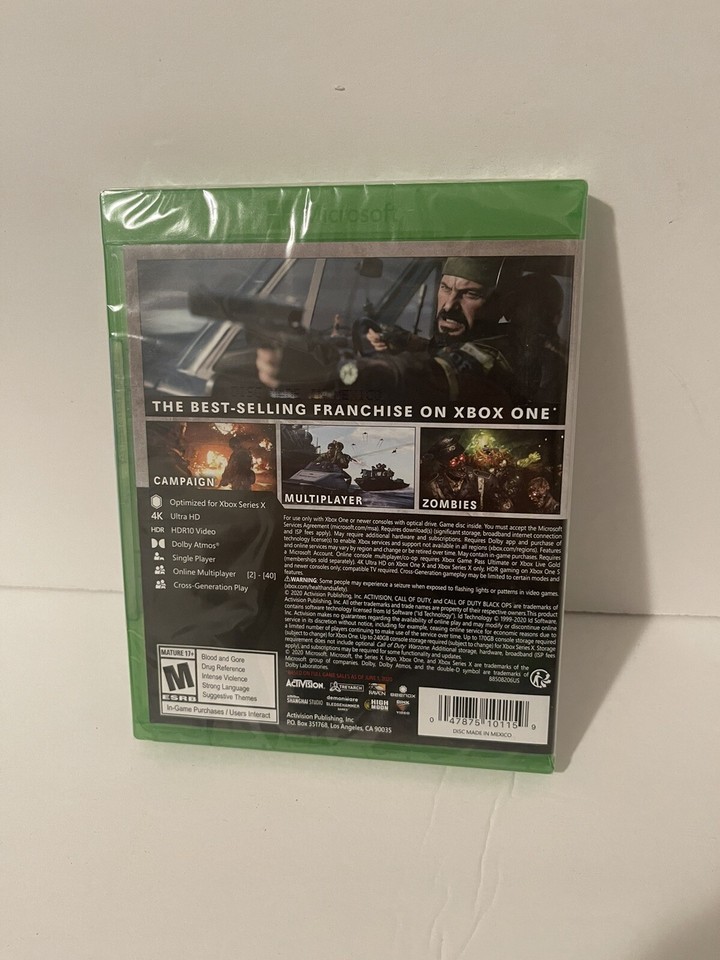 Call of Duty: Black Ops Cold War - Xbox Series X/Xbox One | eBay