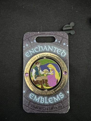 LS Disney Parks LE 3000 Pin Enchanted Emblems Tangled Rapunzel Flynn ...