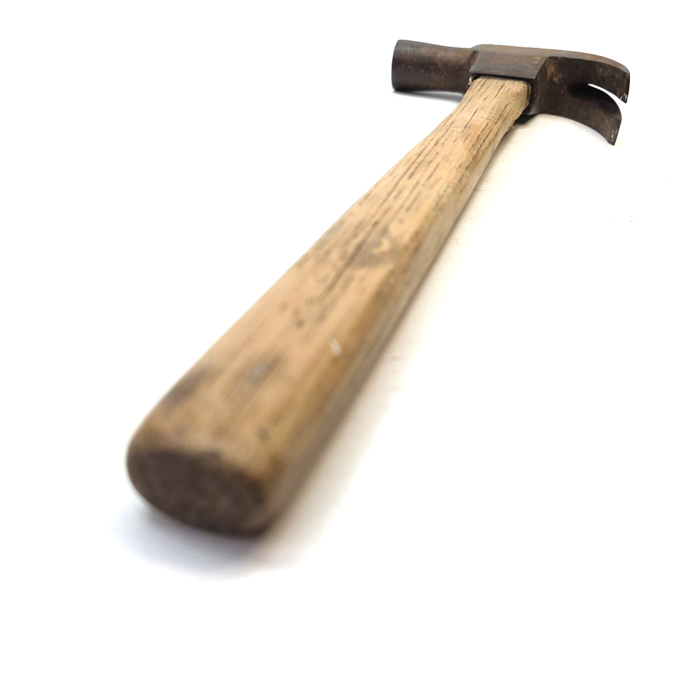 Vintage Bell Head Faced Drop Claw Hammer Tool Co. 11” Long 11.6 Oz ...