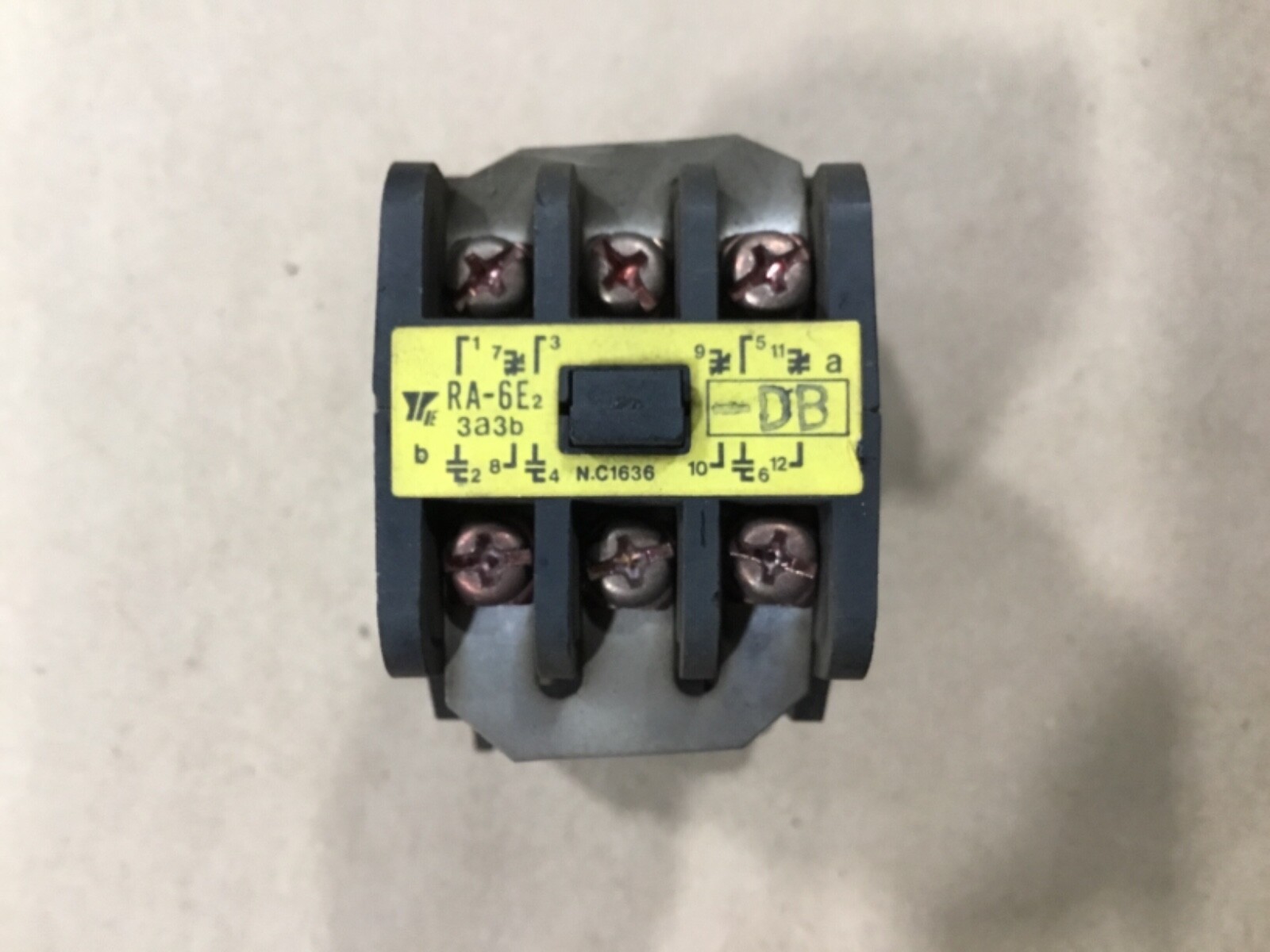 Yaskawa Electric RA-6E AC Control Relay 90-100V 50hz 100-110V 60hz ...