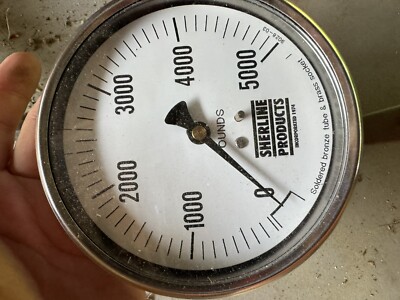 Sherline suspended Hydraulic Scale 5000lb | eBay