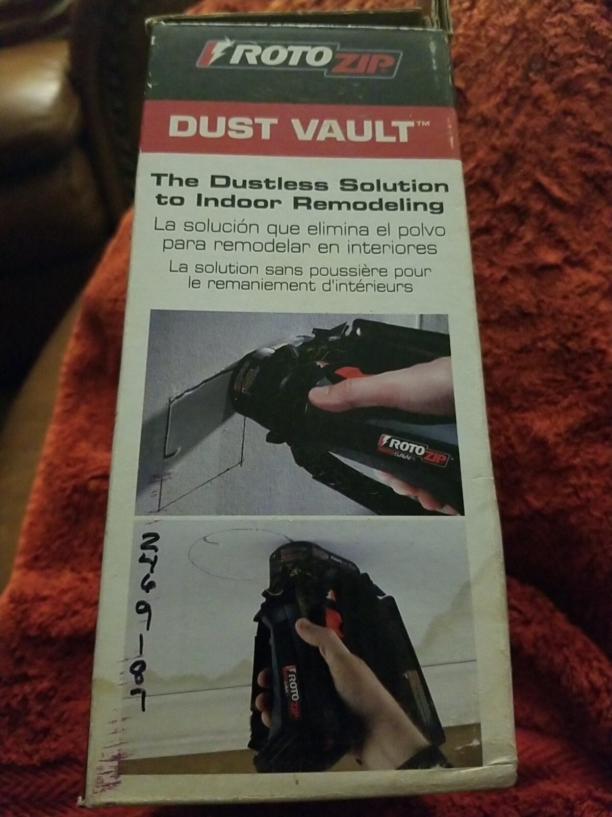 RotoZip Dm10-10 Dust Vault Attachment for Spiral Saw Tools RotoSaw ...