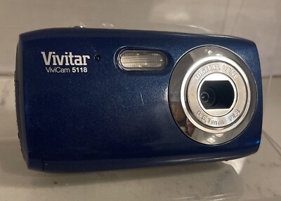 Vivitar ViviCam X022 10.1MP Digital Camera - Dark blue 681066935484| eBay