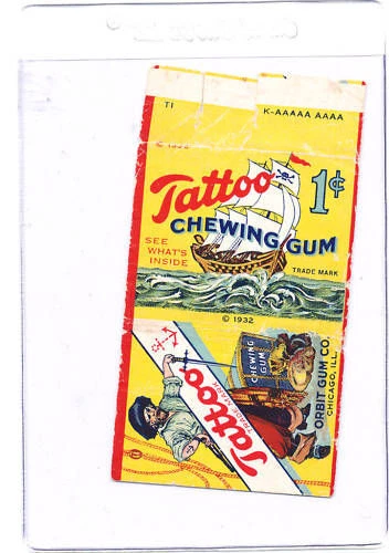 Orbit Gum Wrapper