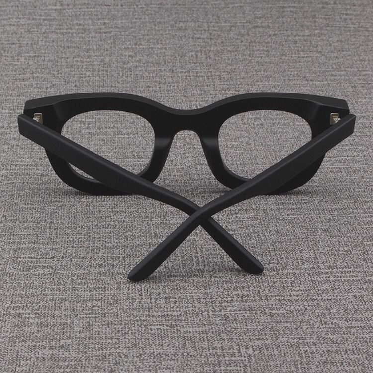 Deluxe Handmade Eyeglass frames Women men Thick Acetate Spectacles ...