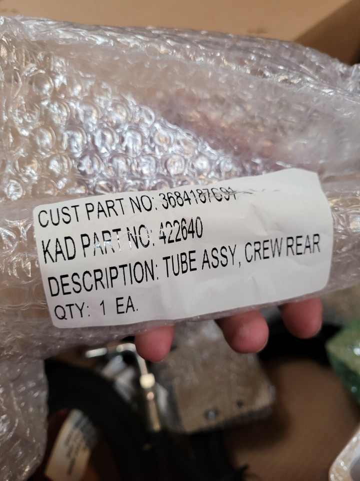 MILITARY MRAP METAL TUBE ASSEMBLY EXT REAR 3684187C91 422640 4710-01 ...