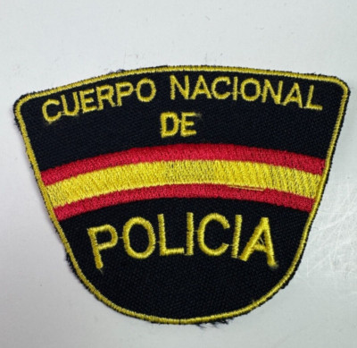 Spain Police Cuerpo Nacional De Policia Europe Patch M8B | eBay