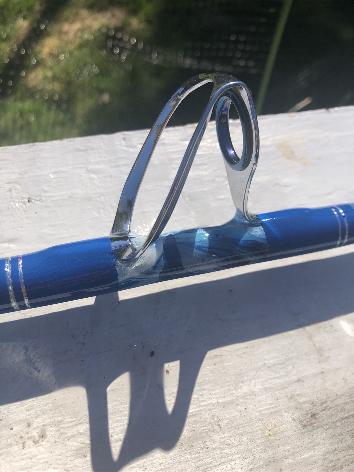 Blue Shark Rod MTK Custom 7'6' 60/80conventional rod | eBay