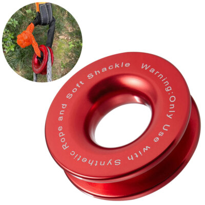 Aluminum Recovery Ring Snatch Block For Soft Shackle Winch Rope ...