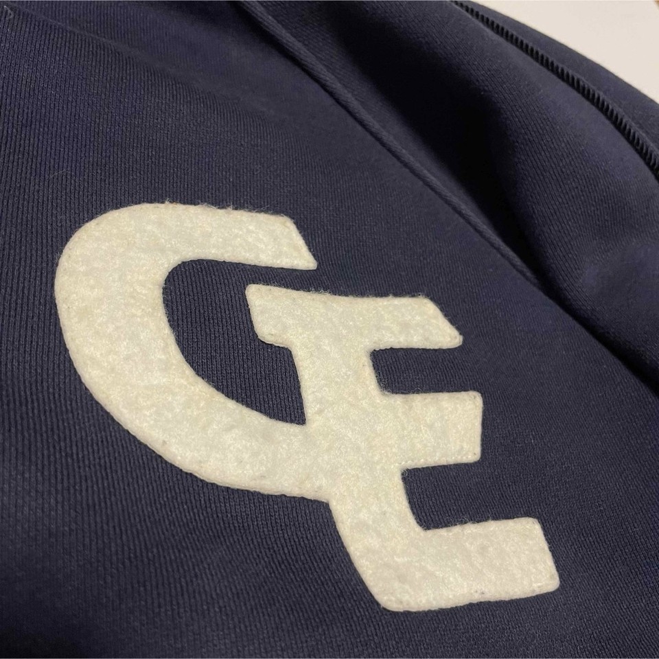 Good Enough Ge Initial Sweat Varsity Jacket Navy Original No.tr531 | eBay