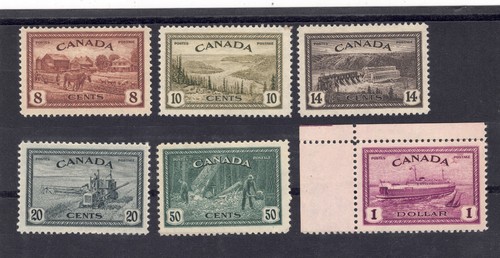 CANADA Scott #'s 268 - 273, MINT / VF / NH! SCV $89.00 | eBay