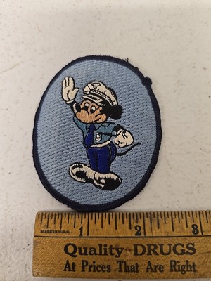 Authentic Disneyland Security Officer Patch Mickey Mouse As Officer | eBay
