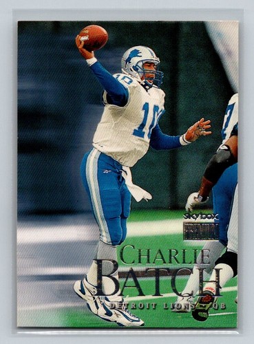 1999 SkyBox Premium #37 Charlie Batch Detroit Lions Football Card | eBay