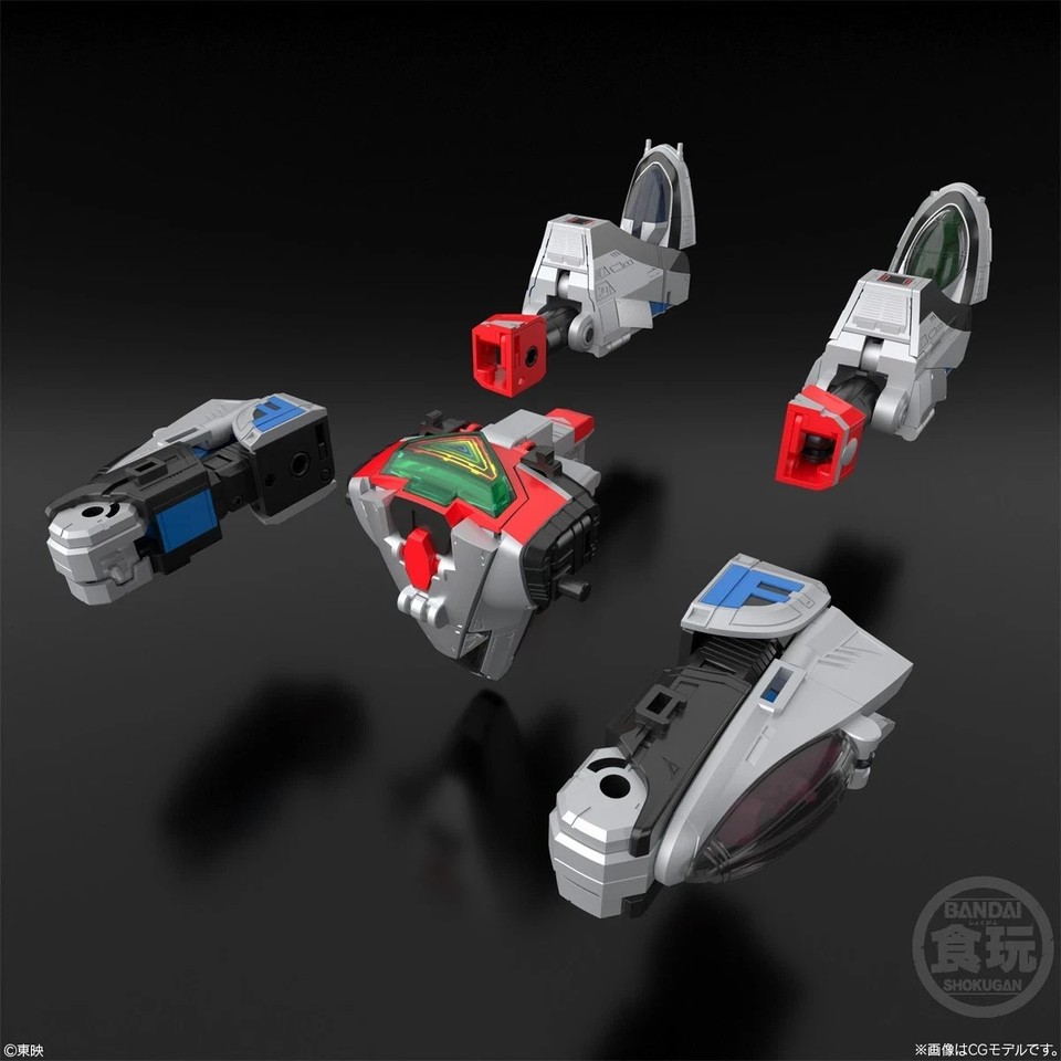 Bandai SMP 3D Formation Time Robo Timeranger Time Force Megazord Kit ...