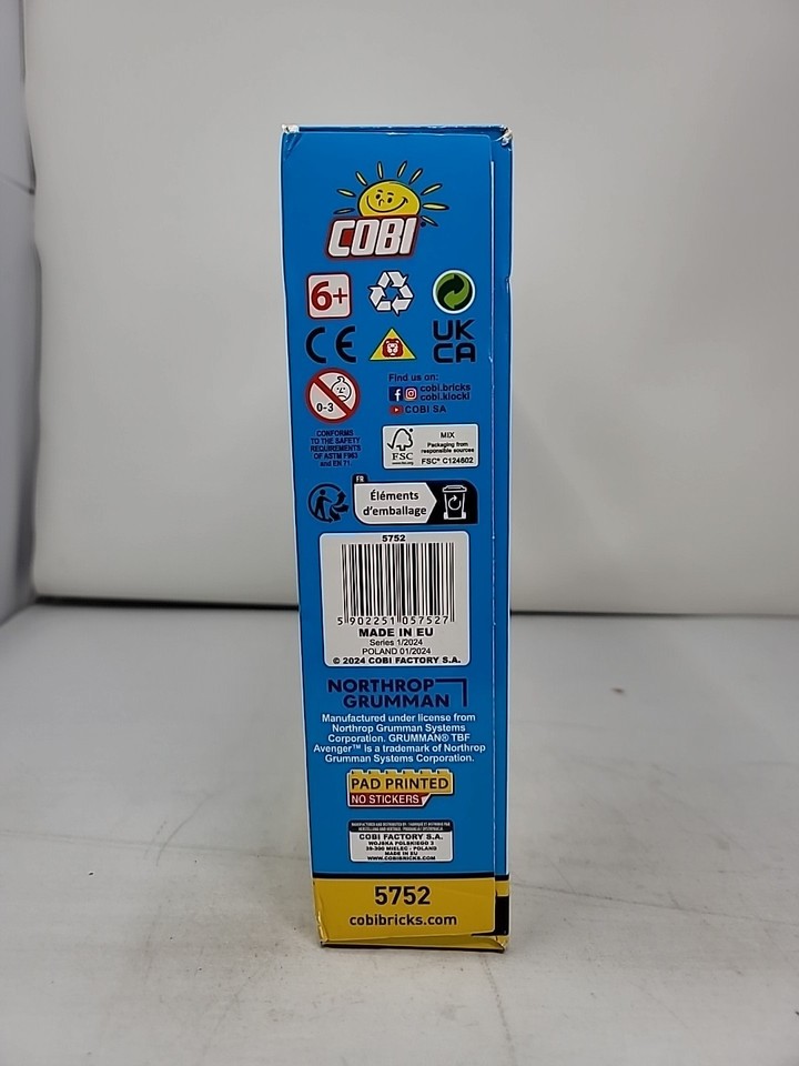 COBI TOYS #5752 Grumman TBF Avenger Plane NEW! | eBay