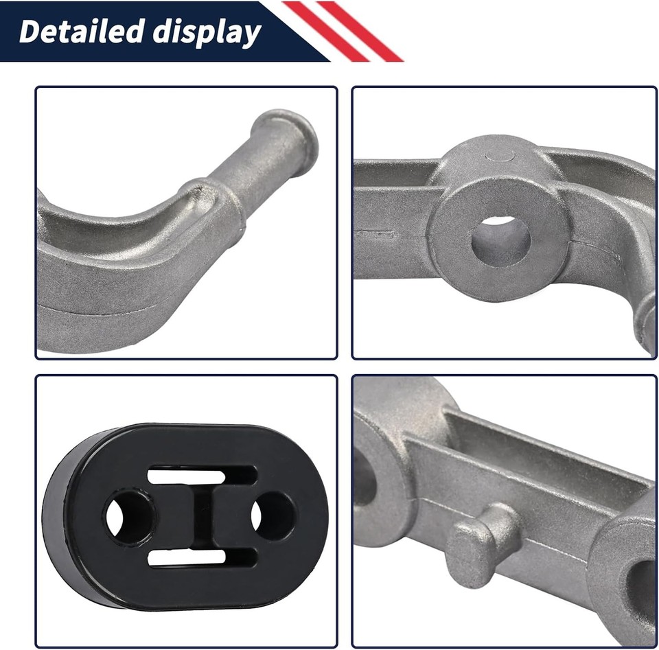 Rear Left Right Exhaust Bracket Muffler Support Assy For 2019-25 Dodge ...