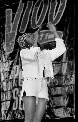 Singer Sweet Sable performs during Jam 4 Peace at the Marcus Amphi- Old ...
