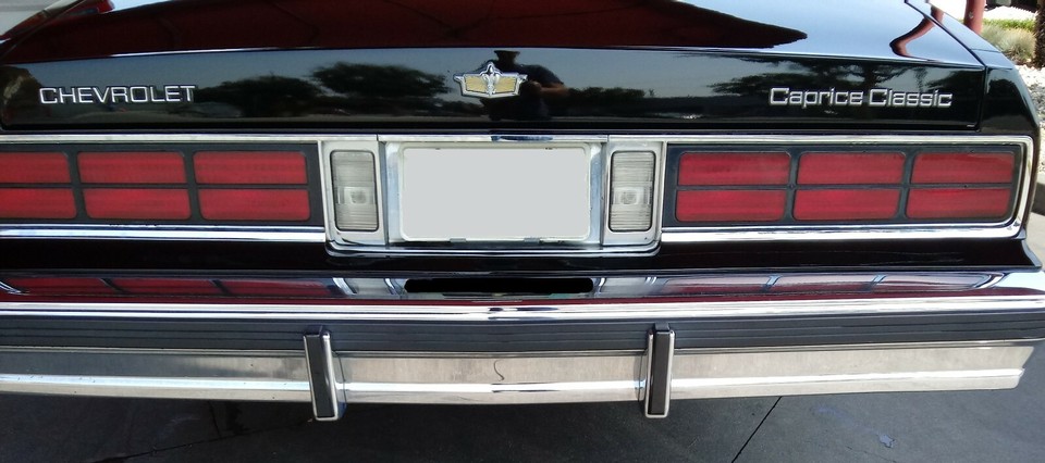 New 1989-1990 Chevrolet Caprice Trunk Lock Cover Emblem Restoration ...