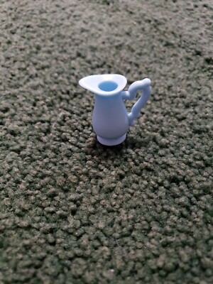 Mattel Barbie Hostess Set #7348 Barbie Doll Blue Pitcher Creamer Hard ...