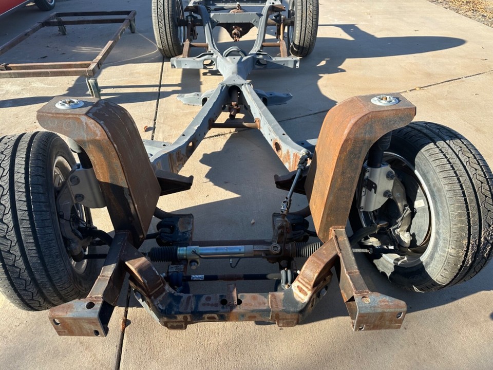 1957 1958 CADILLAC FRAME CHASSIS ART MORRISON REAR 17 CAMARO FRONT ...