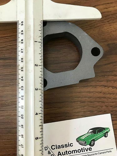 Small Block Exhaust Manifold Heat Riser Spacer Eliminator 66-80 ...