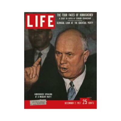 VTG Life Magazine December 2, 1957 Nikita Khrushchev, Serial Killer Ed ...