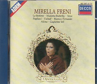 GIACOMO PUCCINI - Mirella Freni Opera Gala - CD - **Excellent Condition ...