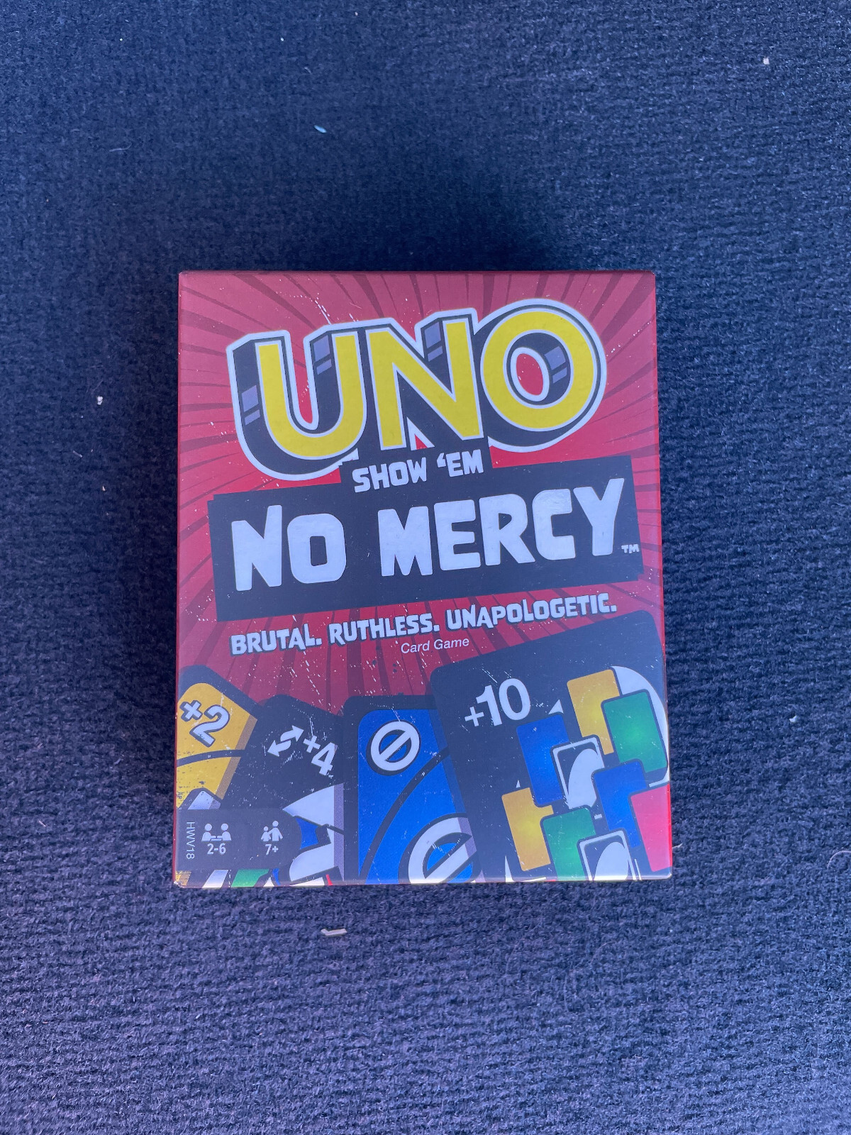 Mattel UNO Show em No Mercy Card Game | eBay