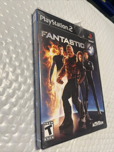 Fantastic 4 (Playstation PS2) Brand New Factory Sealed Sony Ps2 rip ...