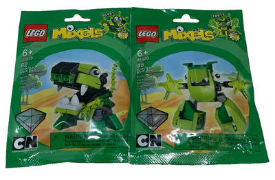 Lego Mixels Glorp Corp Free Shipping! LEGO Series 3 TORTS Set LEGO