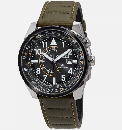 Citizen Eco-Drive Promaster Nighthawk Men's Slide Rule 42mm Watch ...