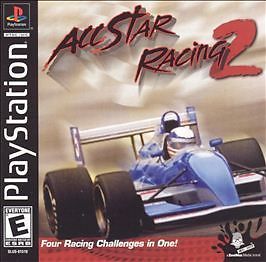 All Star Racing 2 NEW factory sealed black label PlayStation PSX PS1 ...