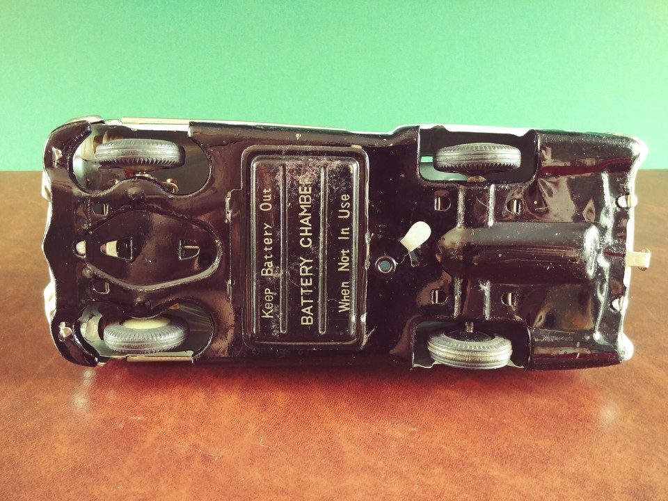 Scarce 1950's TN Nomura Japan Tin Battery Cad-mobile Tinplate Cadillac ...