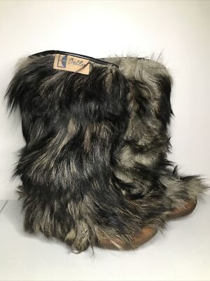 Ortles Goat Fur Women’s Boots Size 40 (US 10) [READ!] | eBay