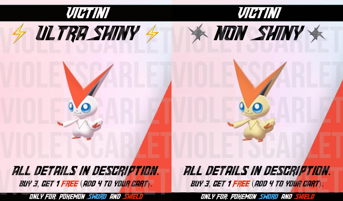Shiny Victini Pokemon