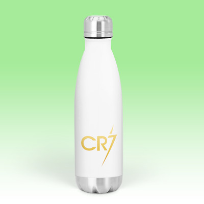 Personalised CR7 Aluminium Water Bottle - Name Football Soccer Portugal ...