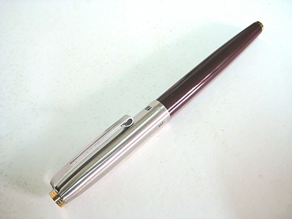 Collectable Vintage Fountain Pen Hero 329 - Burgundy | eBay